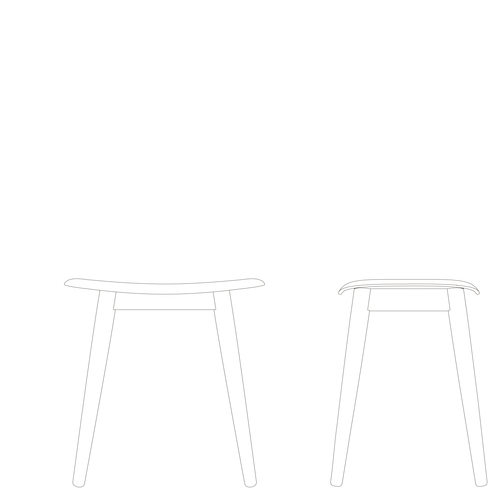 Fiber Stool | A simple design